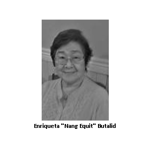 Former Bohol first lady Enriqueta 'Nang Equit' Butalid leaves lasting ...